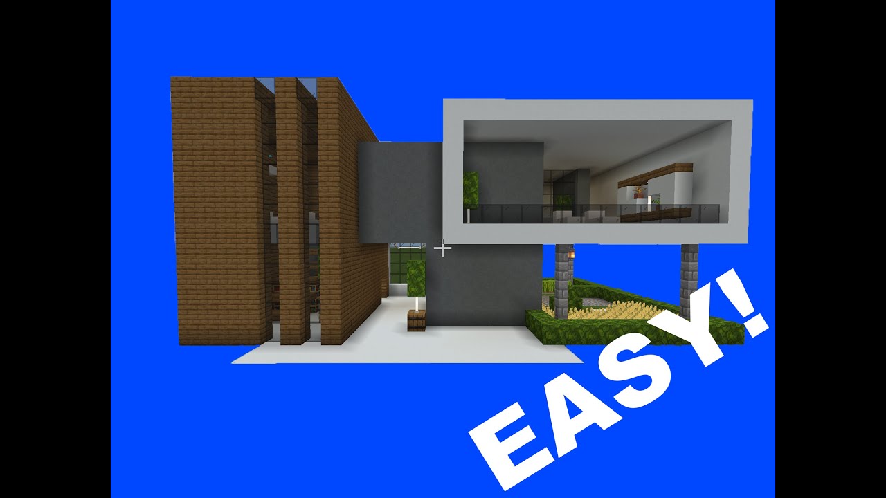 Minecraft: Modern Survival Base Tutorial (#01) - YouTube