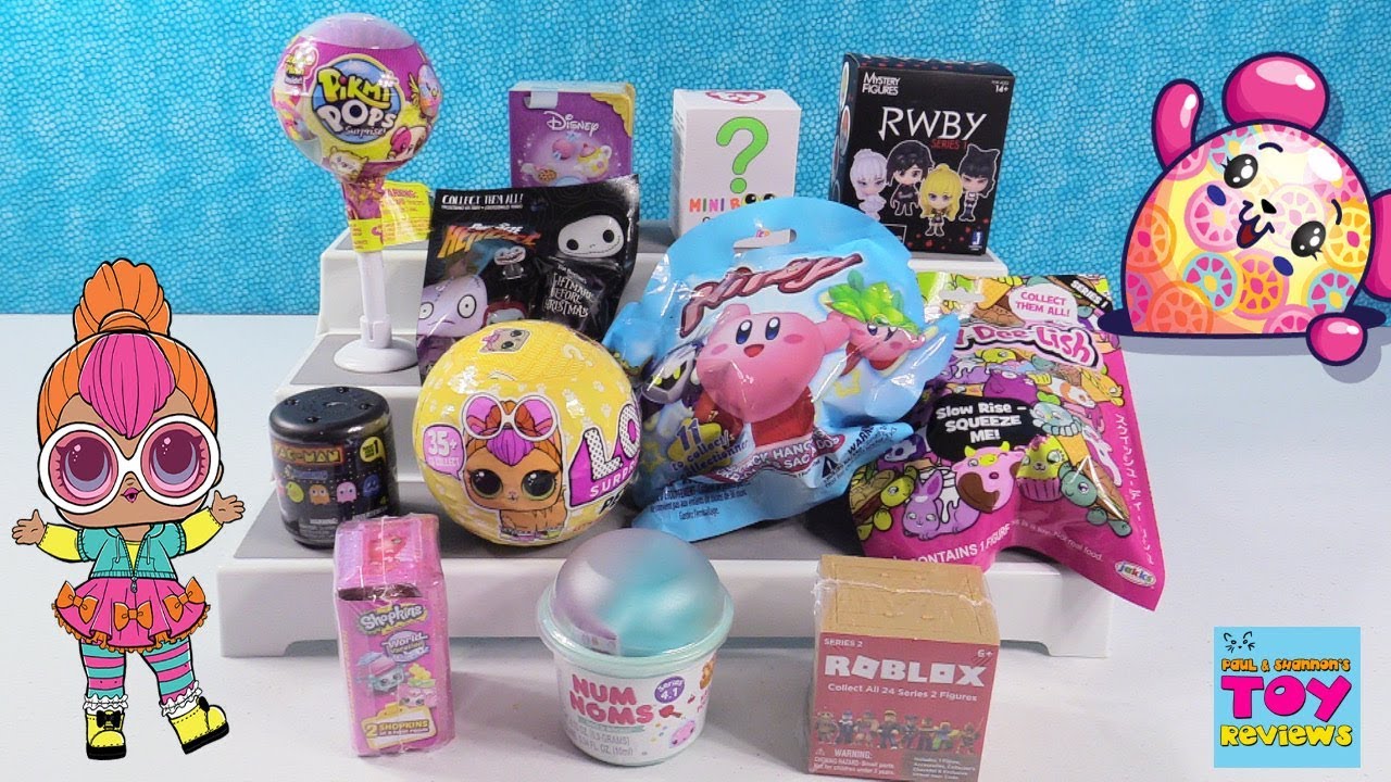 LOL Surprise Pets PacMan Mashems Num Noms Squish Dee-Lish Toy Review ...
