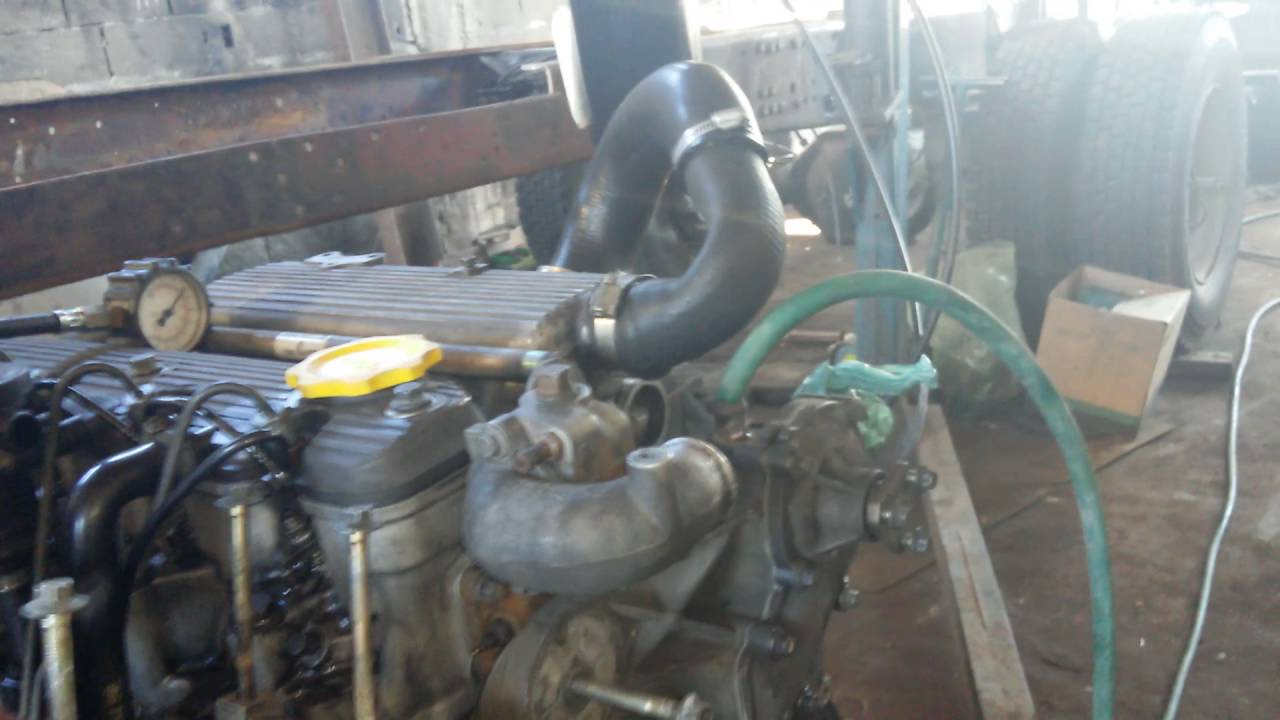 Motor da Ranger 2.5 pia no cavalete - YouTube