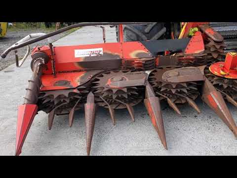 Claas Kemper 6008 8 Row Maize Header - YouTube
