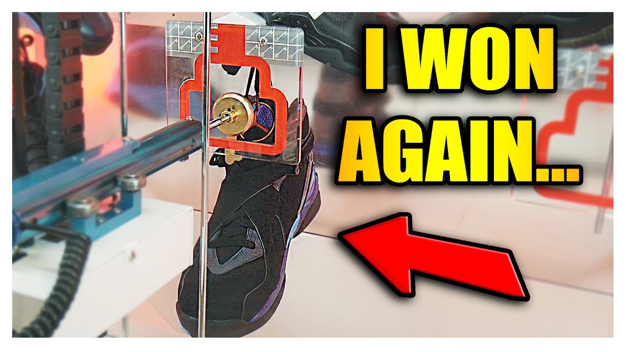 I Won From The YEEZY Keymaster AGAIN!! || Arcade Games - YouTube