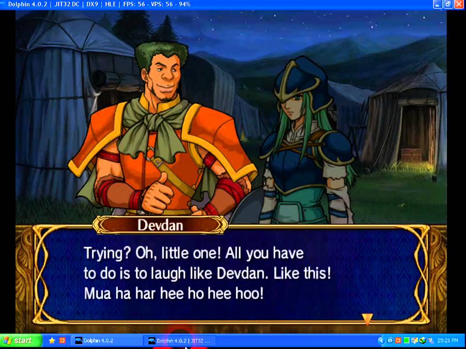 Devdan talk Nephenee support B Fire Emblem 9 Game Cube - YouTube