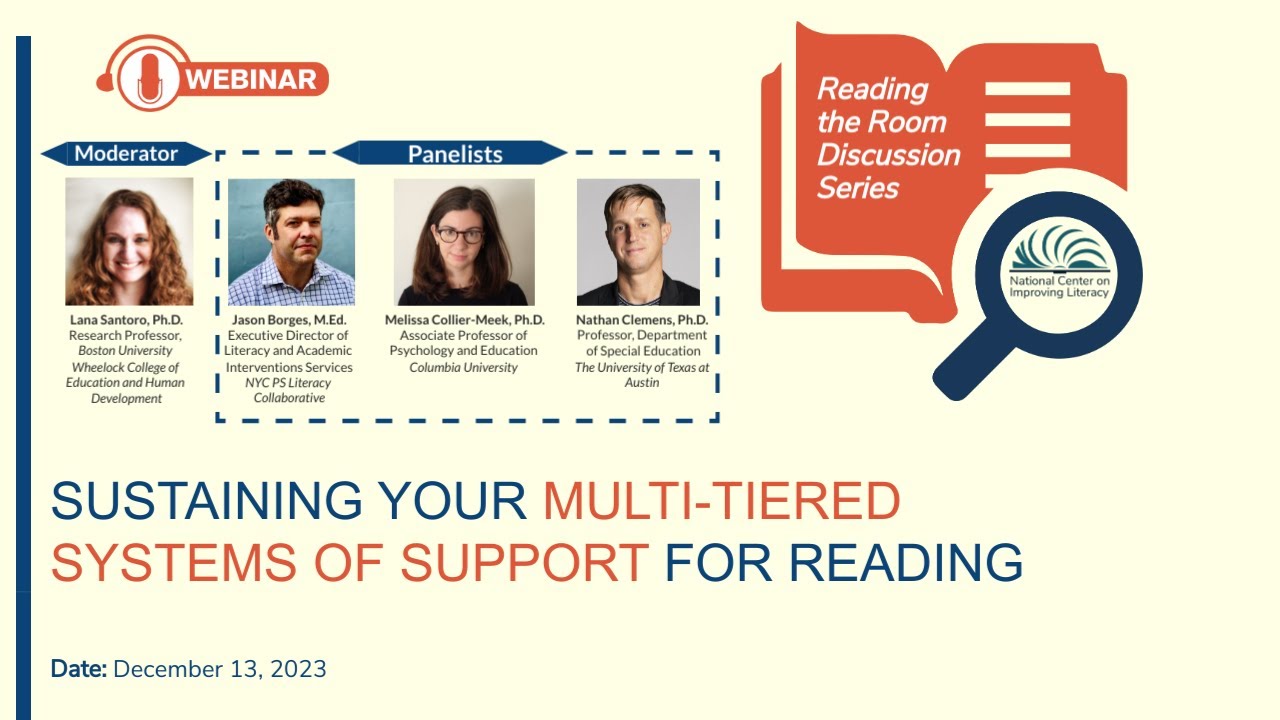 Reading the Room: Sustaining Your Multi-Tiered Systems of Support for ...