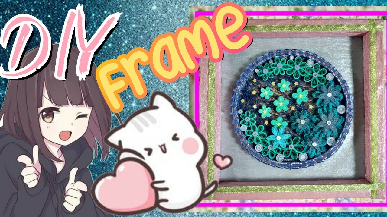 DIY Frame From Cardboard | Upcycling Cardboard To Box Type Frame | The ...