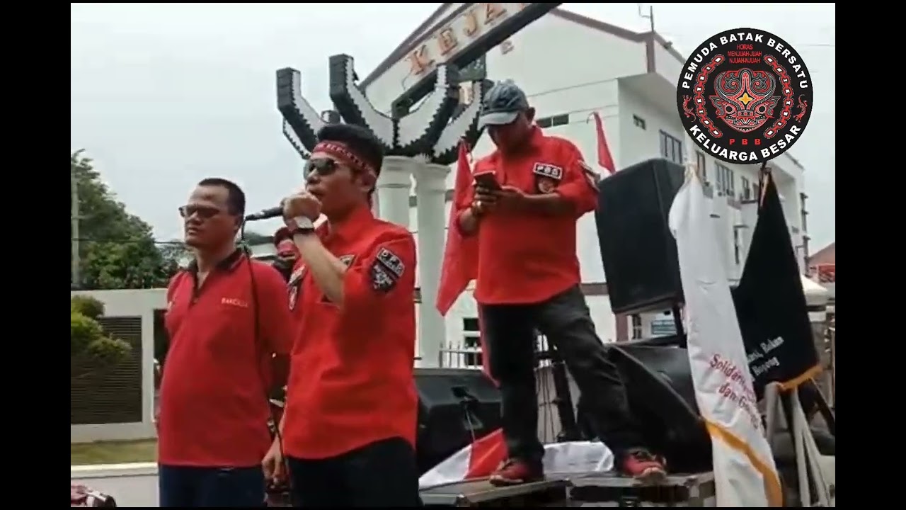 Donal Harris Sihotang Ketua PBB Lampung langsung Turun Pimmpin Aksi ...
