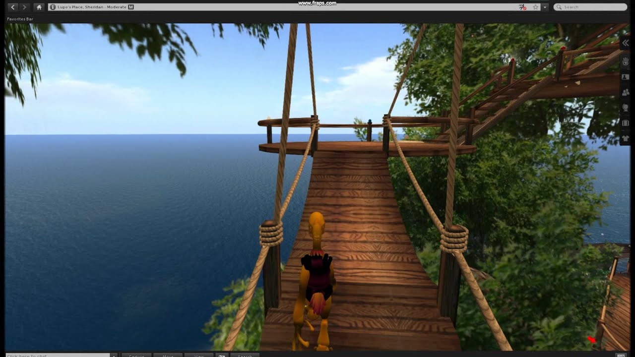 Second Life - Denmark Treehouse - YouTube