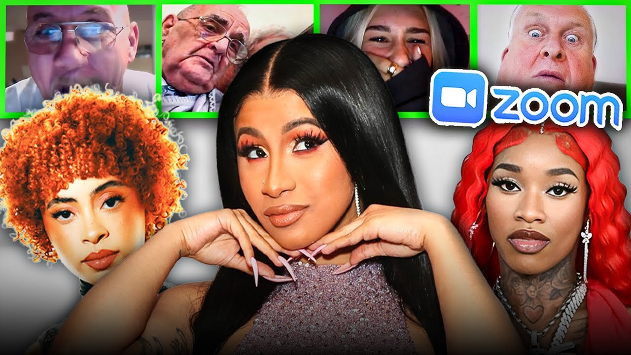 Female Rappers Trolling KARENS in Zoom Classes - YouTube