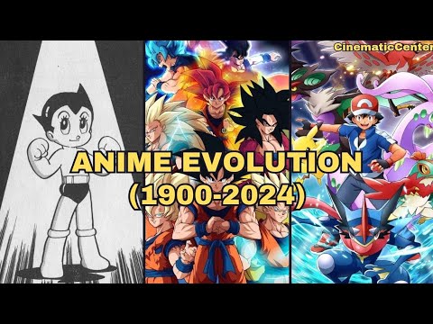 Evolution of Anime from 1900 to 2024 | Mind blowing Evolution 💥 ...