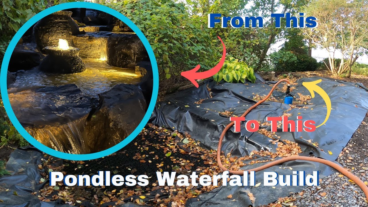 Pondless Waterfall Build | Part 1 - YouTube