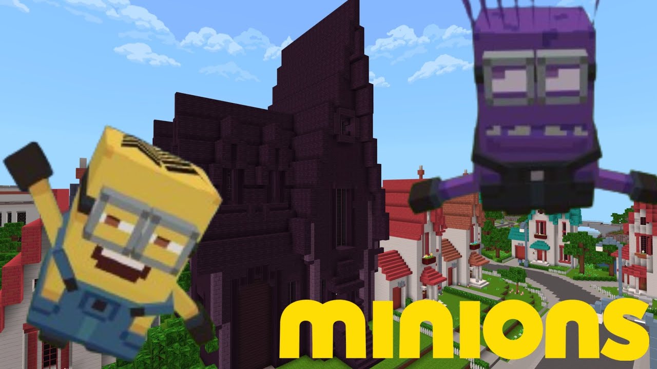 Minecraft Minions DLC - All Custom Mobs (Vehicles + Minion Costumes ...
