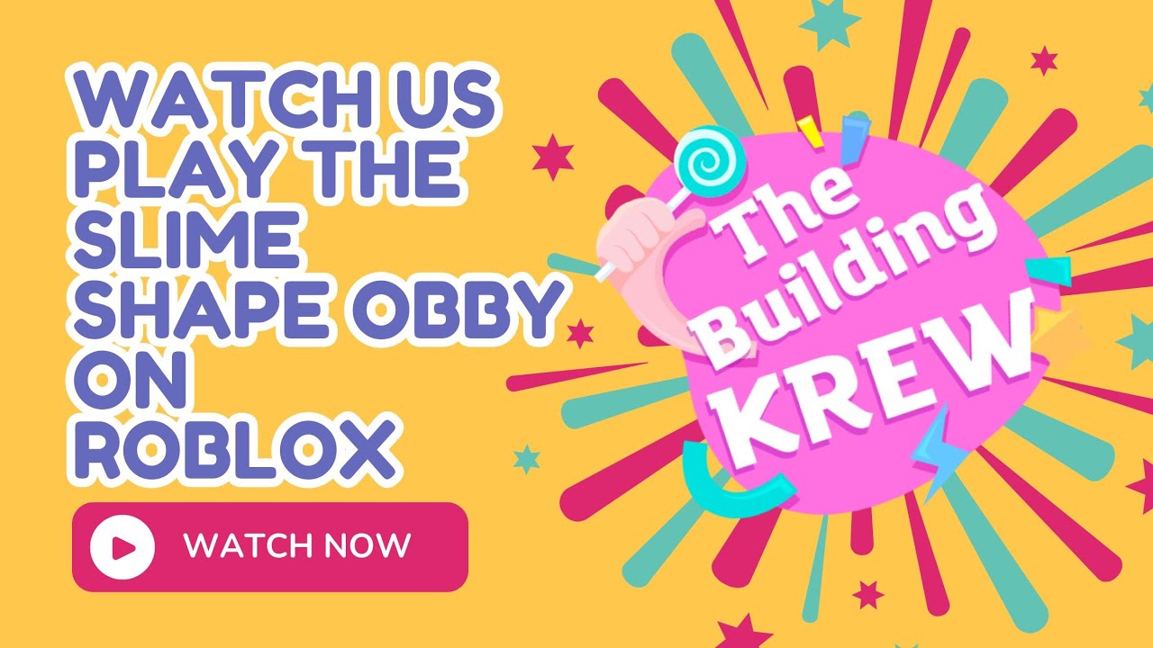 Watch us play the Slime Shape Obby in Roblox | The Building Krew - YouTube