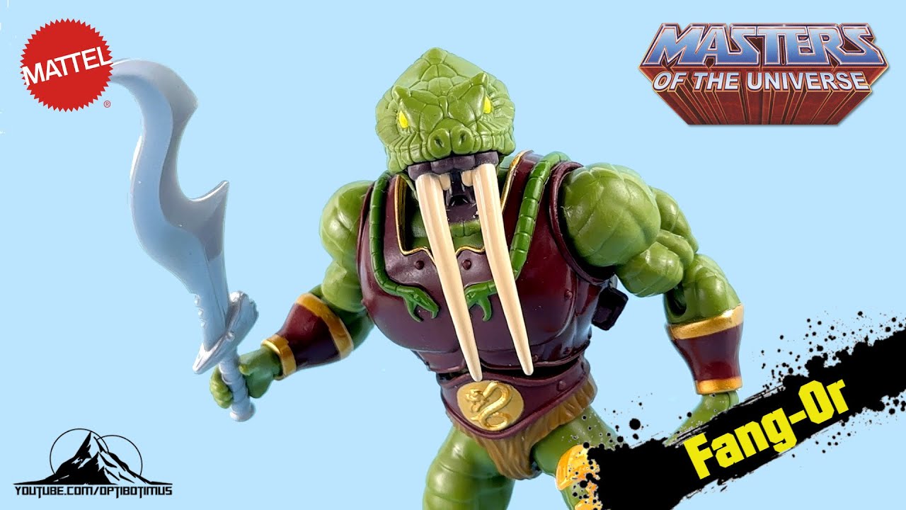 Mattel Creations Masters of the Universe Origins FANG-OR Video Review ...