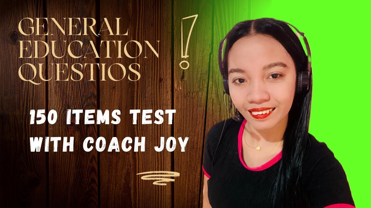 GENERAL EDUCATION COMPLETE SET 2024 - YouTube