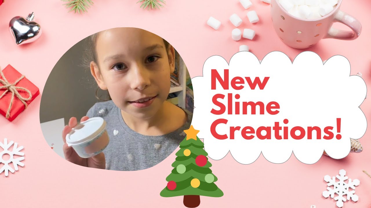 My New Slime Creations! - YouTube