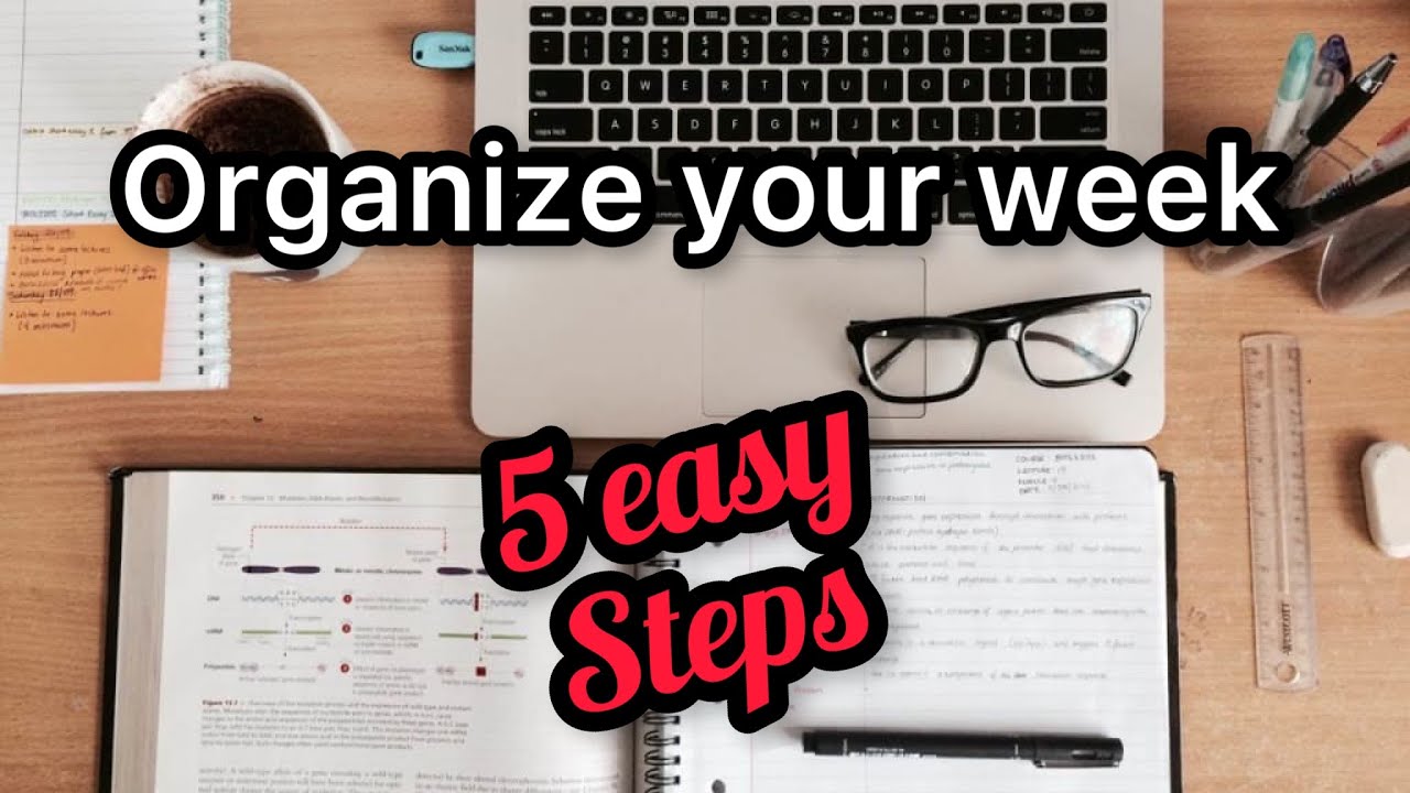 5 EASY STEPS TO CREATE A PRODUCTIVE SCHEDULE - MINDSET MONDAY - YouTube