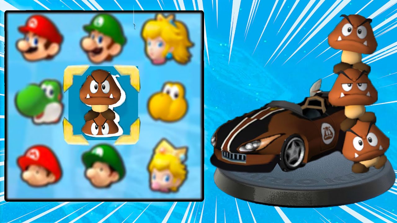 New Playable Goomba Tower in Mario Kart Wii - YouTube
