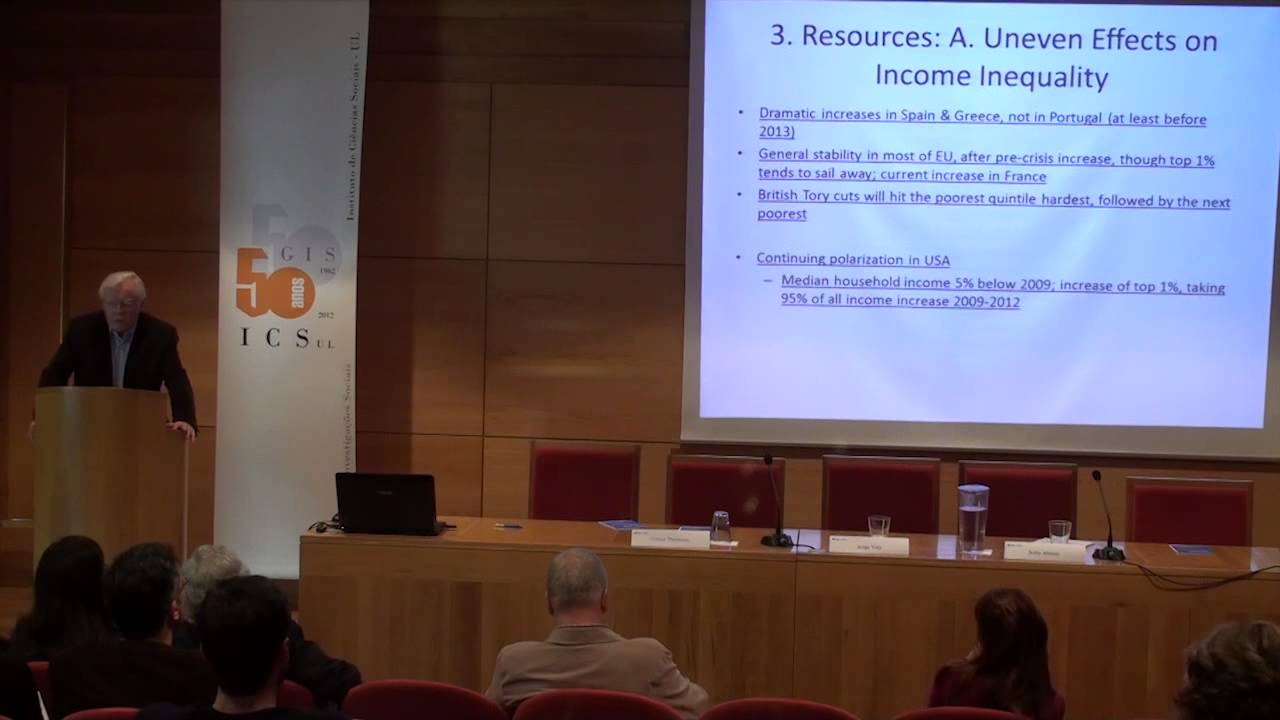 Conferência ICS 2013 RIGHTS AND INEQUALITIES - Göran Therborn: Dynamics ...