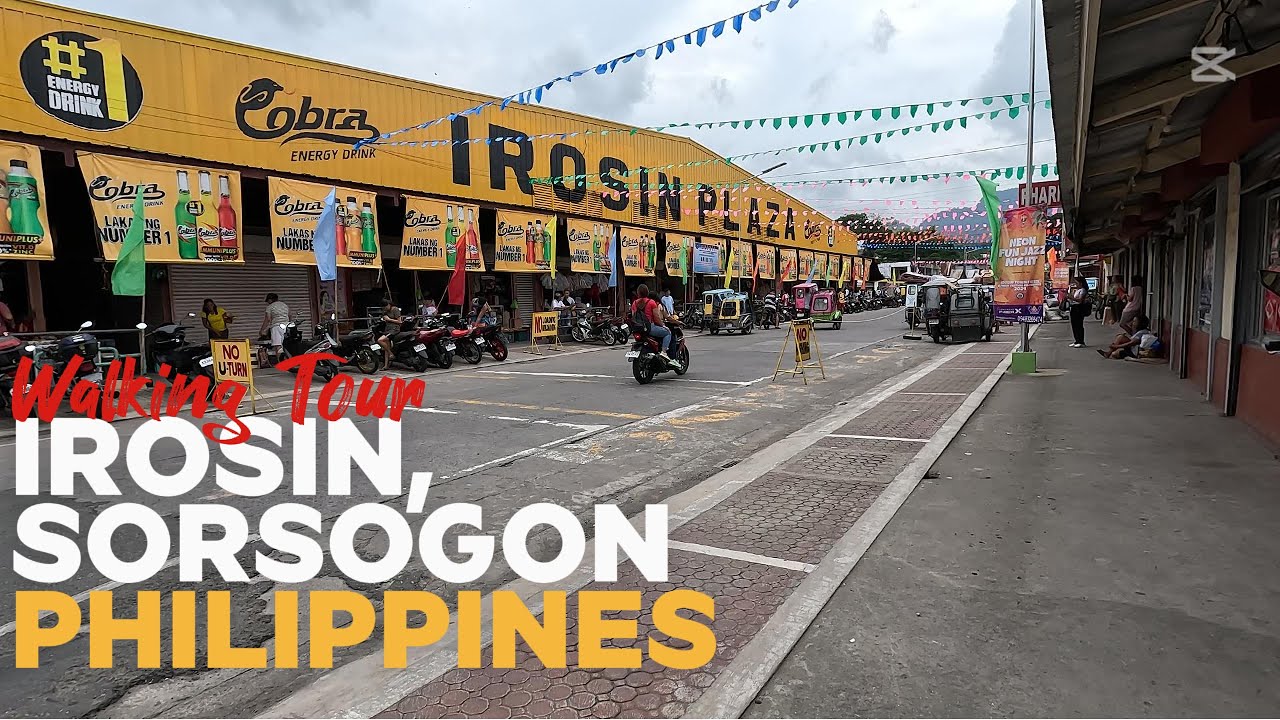 Irosin Sorsogon Walking Tour | Real Life Scene | 4K Quality Video - YouTube