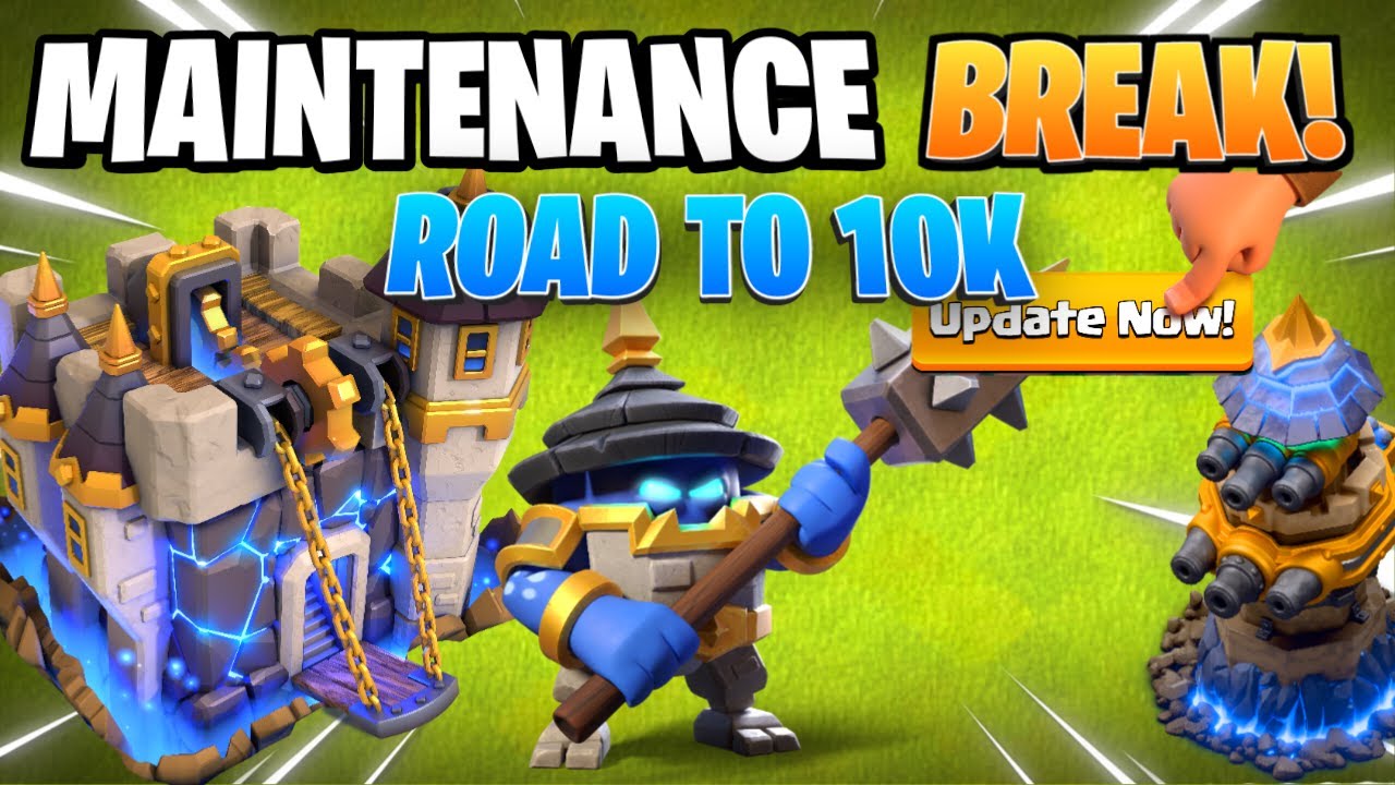 clash Of Clans maintenance break |coc live town hall 18 is here |coc ...