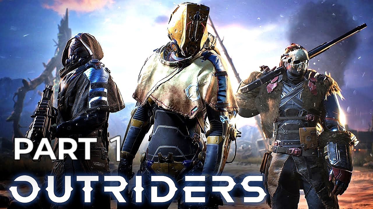 Outriders Intro Part 1 Walkthrough PS4 PRO Gameplay - YouTube