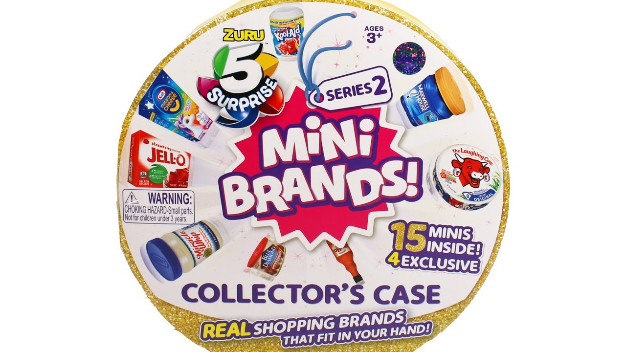 Zuru 5 Surprise Mini Brands Series 2 Collector's Case Claire's ...