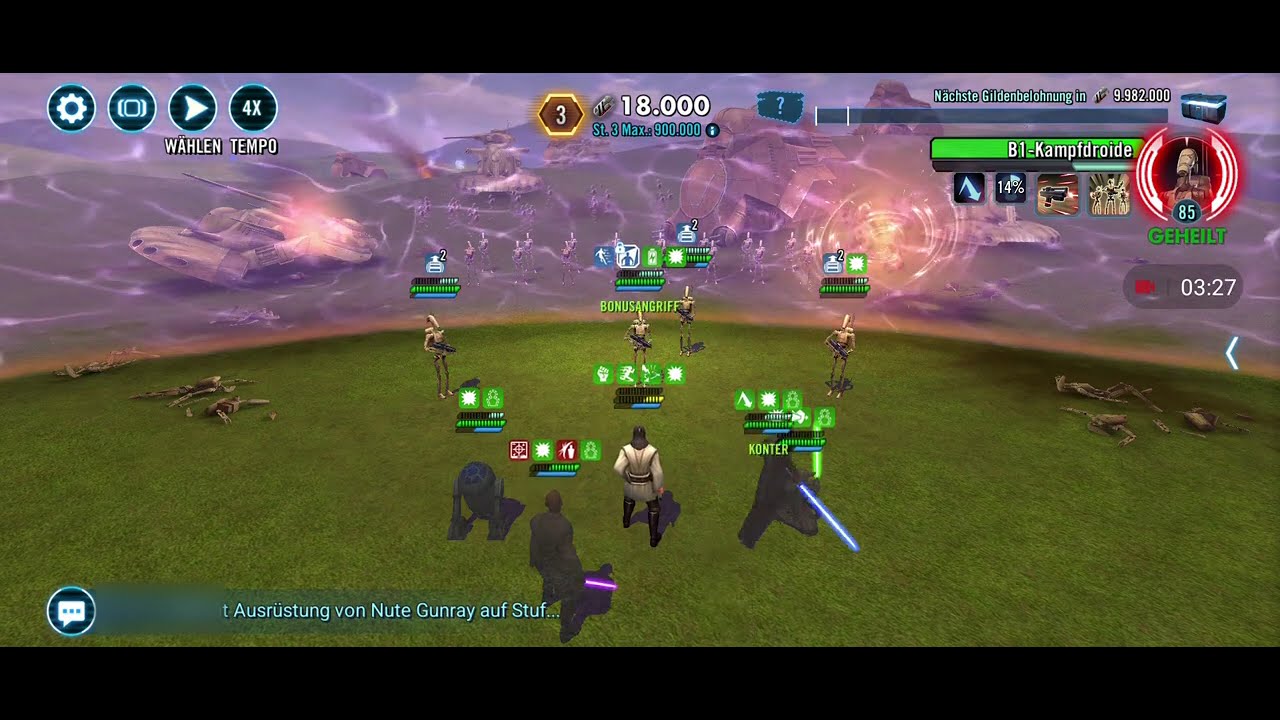 SWGOH - New RAID, Fight on Naboo - YouTube