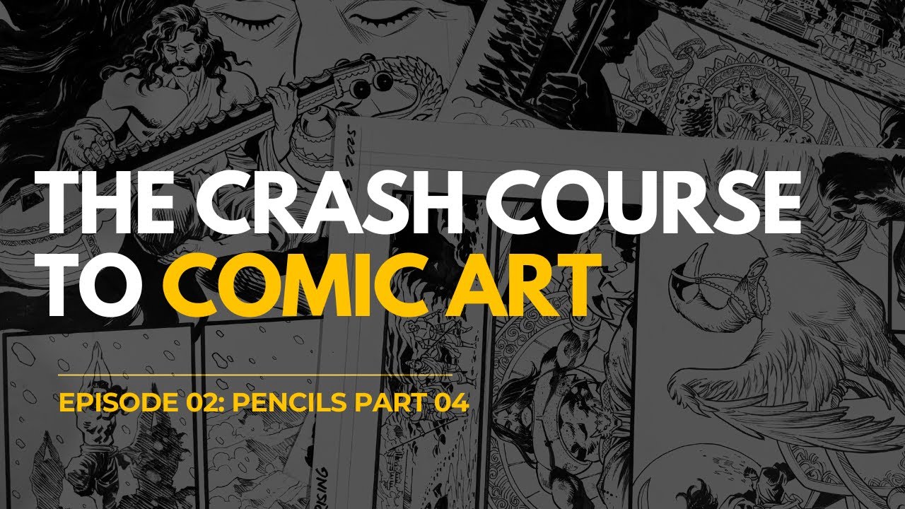 Saturday Night Live: The Crash Course to Comic Art EP 02 Pencils Part ...