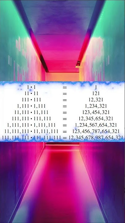 AMAZING NUMBER PATTERNS - YouTube