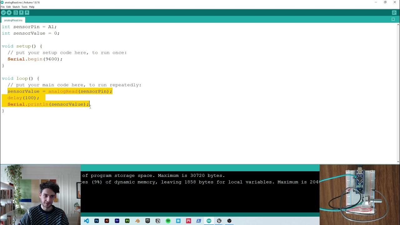 Arduino To Unreal Engine Serial Communication Youtube