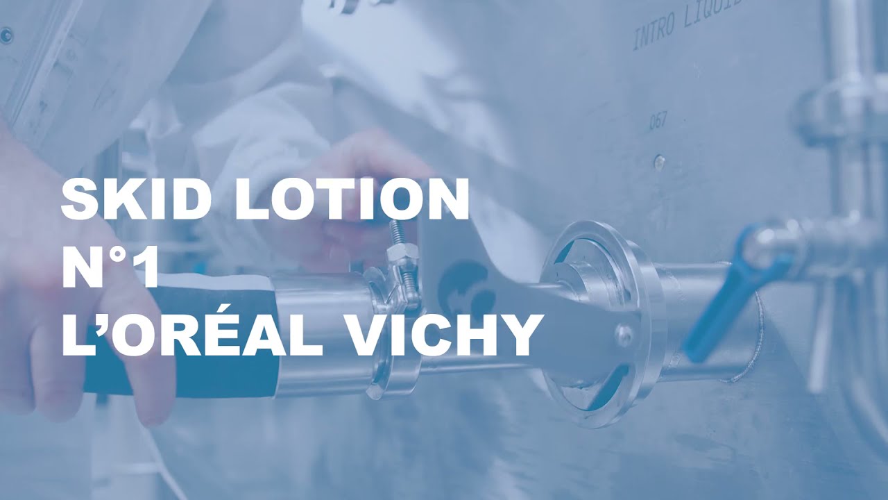L’Oréal CAP Vichy – Boccard : skid 10T de fabrication de lotion - YouTube