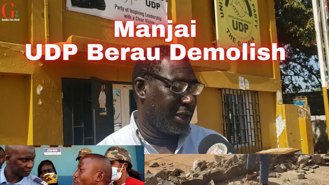 Manji Road Demolition UDP Bureau also affected - YouTube