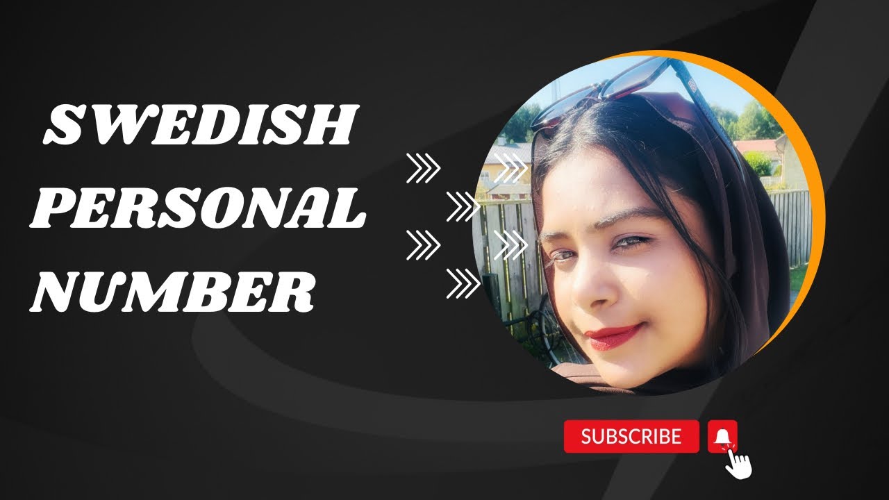 How to apply for Swedish personal number 2024 - YouTube