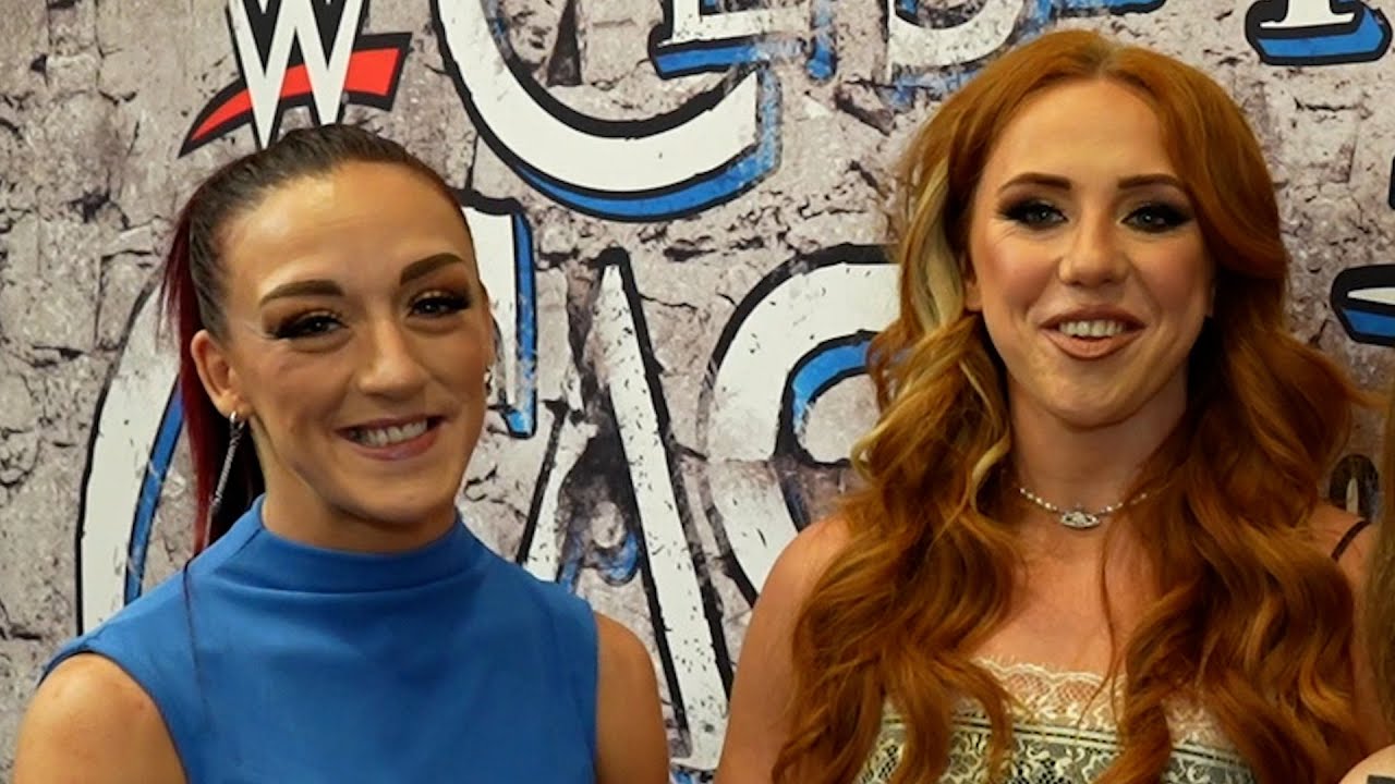 ALBA FYRE & ISLA DAWN READY FOR WWE CLASH AT THE CASTLE! - YouTube