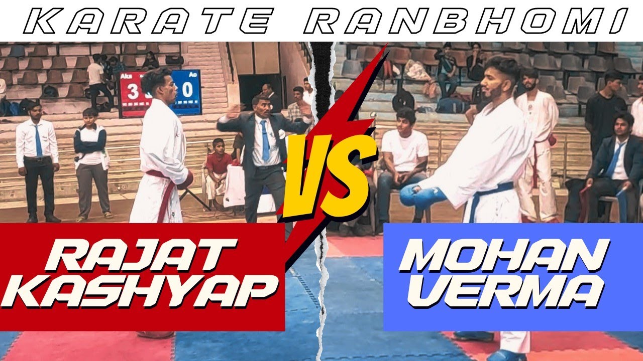 Rajat Kashyap vs Mohan Verma | Karate Ranabhoomi 2023 - YouTube