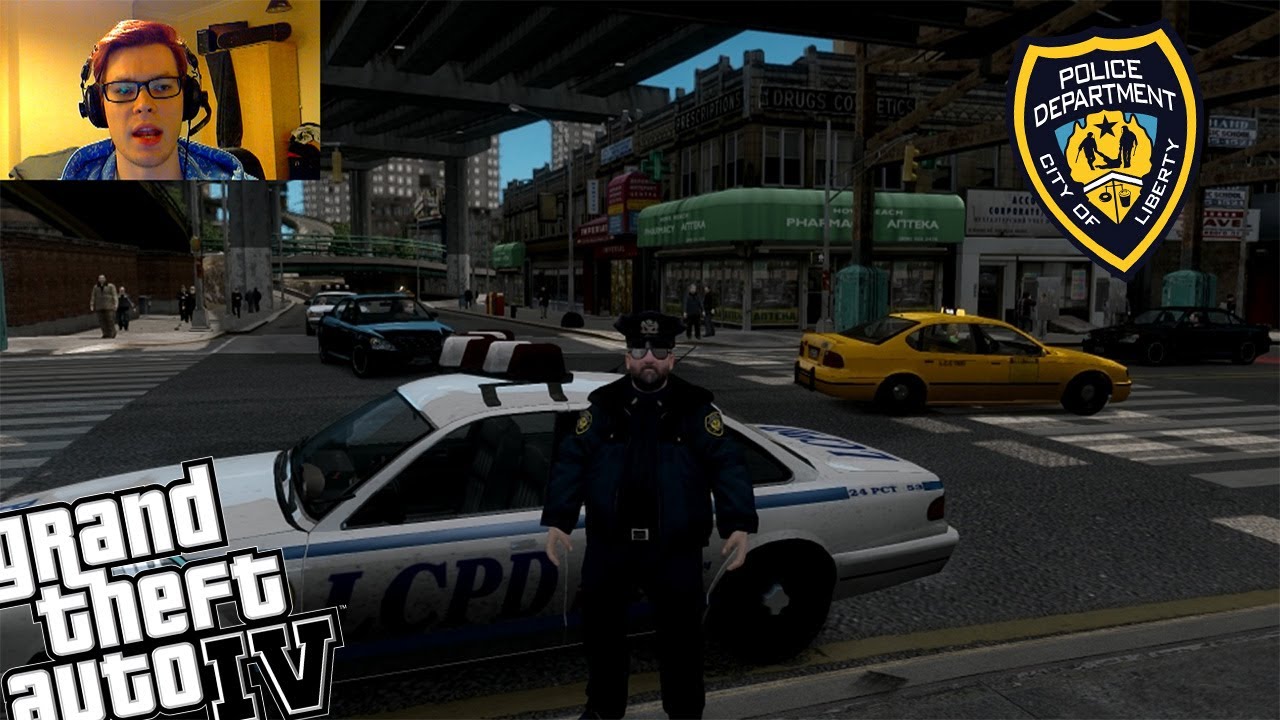 GTA 4 + Webcam New Updated LCPDFR 1.0 Version - Day 7 - Fat Boy Police ...