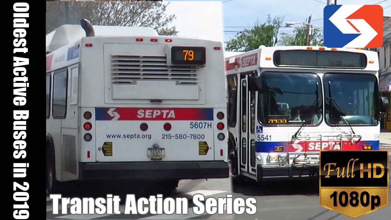The Oldest Buses in the Fleet... - SEPTA TrAcSe 2019 - YouTube