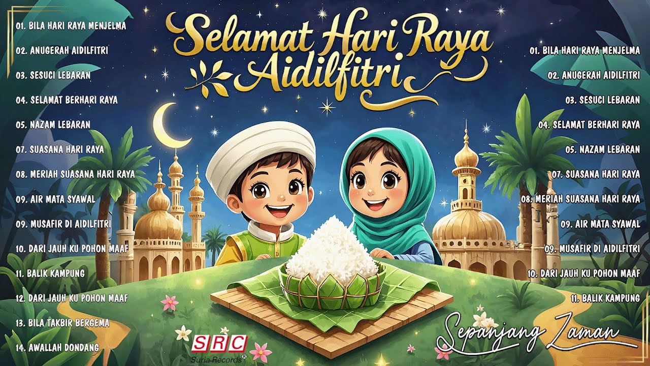 Koleksi Lagu Raya Aidilfitri 2025 🎧 Lagu Raya Nostalgia & Evergreen ...