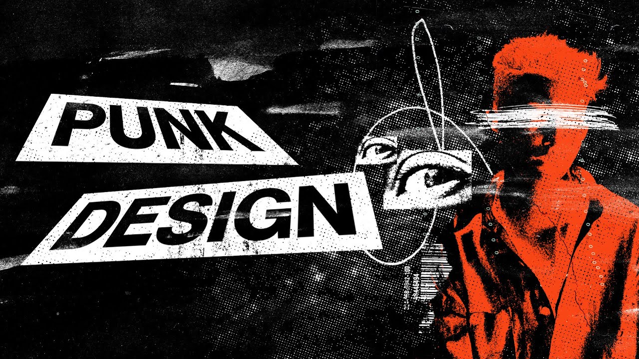Old School Punk Design Tutorial - YouTube