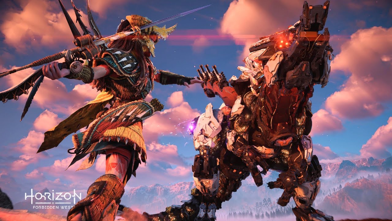 Aloy Is Too Much For This Slaughterspine - Horizon Forbidden West - YouTube