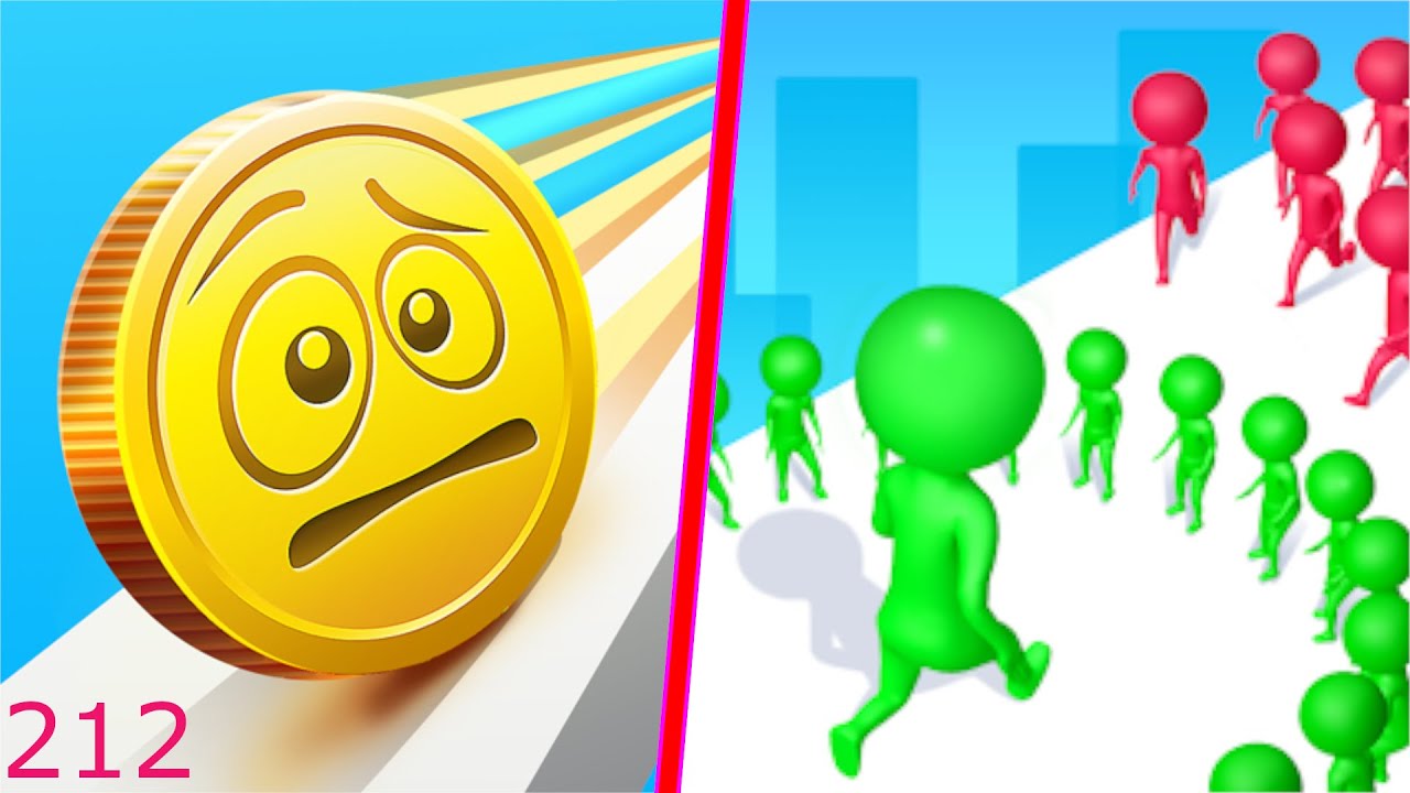 Coin Rush Vs Circles Run 3D - Android iOS Gameplay Walkthrough - Mobile ...