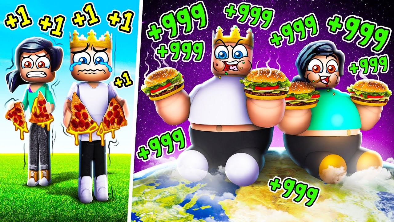 Roblox Every Second Is +1 FAT - YouTube