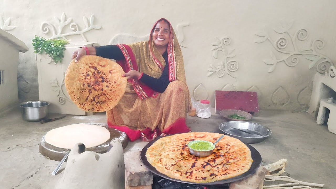 World biggest paratha || आज हमने बनाया दुनिया का सबसे बड़ा पराठा ||हरे ...