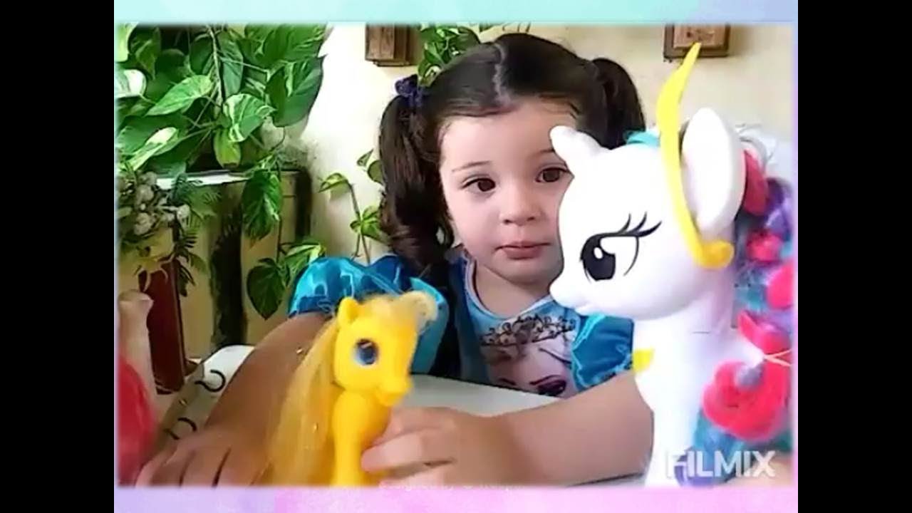 Playing with ponies - YouTube