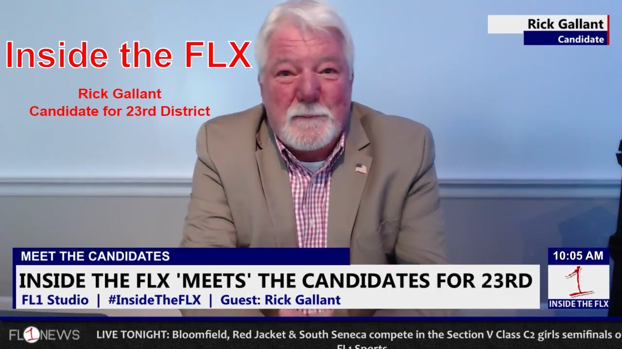 Rick Gallant for Congress .::. Inside the FLX 3/1/18 - YouTube