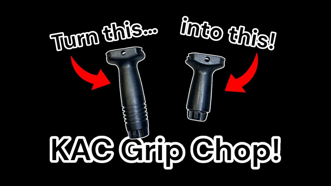 DIY KAC Stubby Grip Mod - YouTube