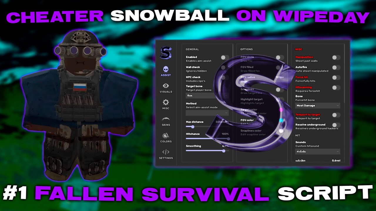 MY FIRST SNOWBALL IN FALLEN SURVIVAL 🏹 | SYNAPSE.WTF SCRIPT *UNDETECTED ...