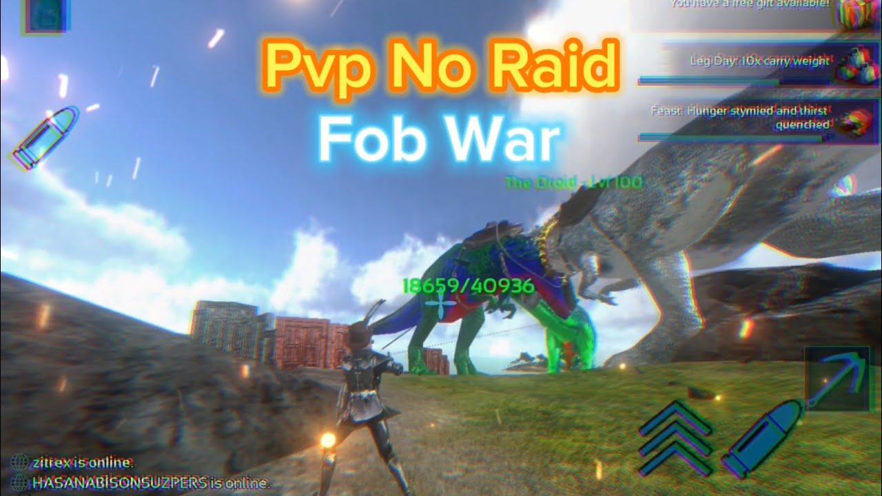Ark Mobil | Zero Fob War Pvp No Raid | ME - YouTube