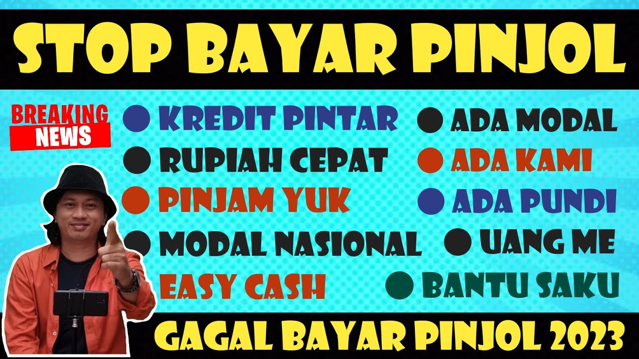STOP BAYAR SEMUA APLIKASI PINJOL JIKA KALIAN MEMANG BELUM MAMPU ...
