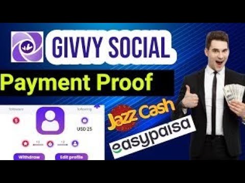 Givvy social earn money app-Live withdraw _Real Earning app_2023 - YouTube