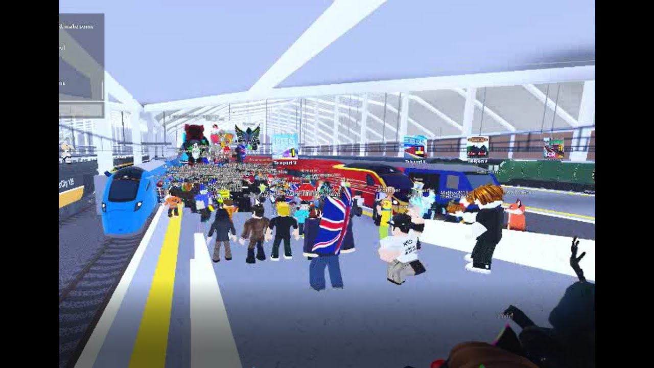 Crowds Headed to Transport Tech 2021 (Roblox) - YouTube